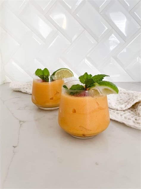 Frozen Peach Bellini Lovely Delites