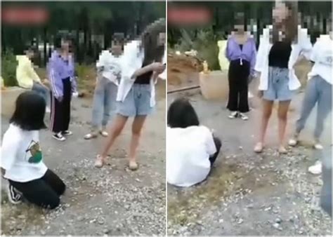 女生遭同學掌摑圍毆跪地 警方︰瑣事引起