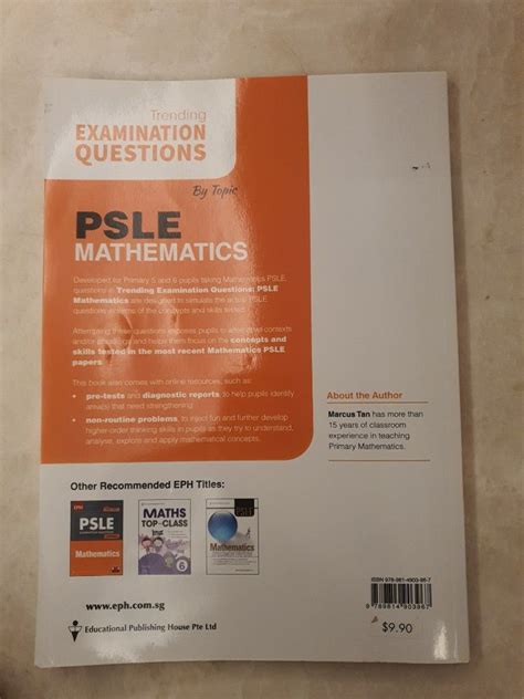 Psle Maths Questions By Topic Hobbies And Toys Books And Magazines Assessment Books On Carousell