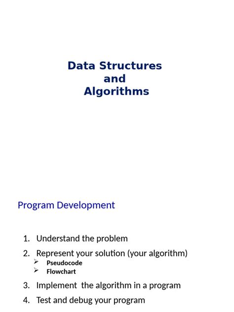 Ds Intro Algorithms 1 Slm Pdf Algorithms Mathematical Logic