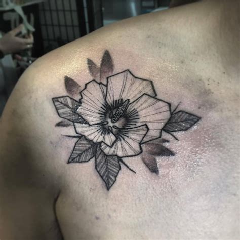 Hibiscus Syriacus Tattoo