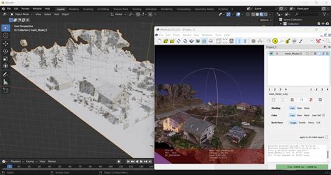 Reality Capture Model Can T See Texture In Blender Materials And Textures Blender Artists