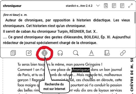 paramètrer les dictionnaires en ligne