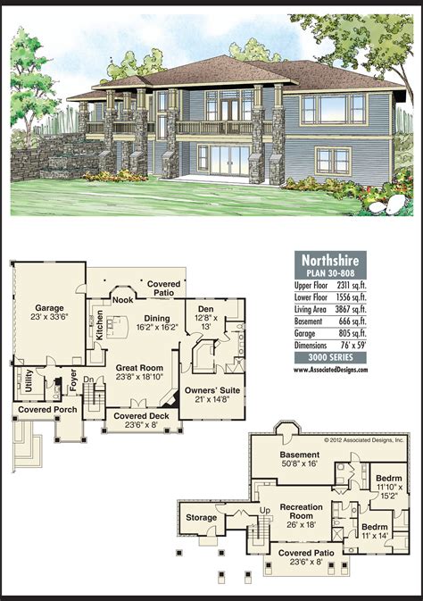2 Story Dream House Floor Plans