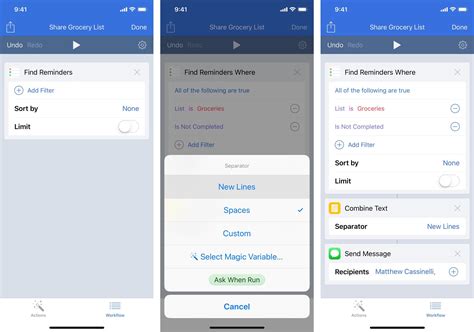 How To Use Workflow With Reminders IMore