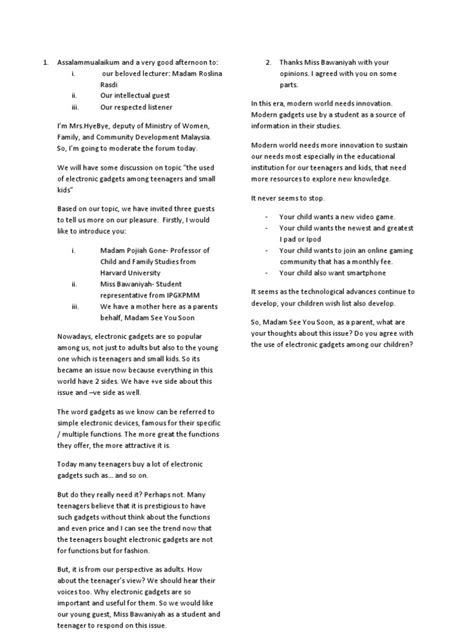 Script Forum Pdf Adolescence Facebook