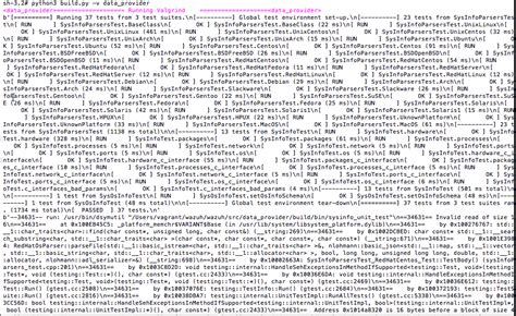 Fix Valgrind Execution In All Needed Modules To Make Rtr V Option