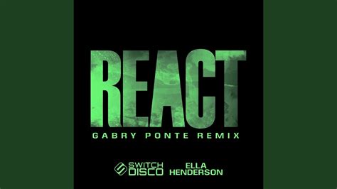 React Gabry Ponte Remix Youtube Music