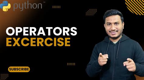 Operators Exercise The Complete Python Course Python Tutorial Youtube