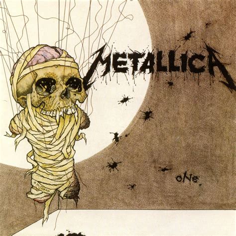 Car Tula Frontal De Metallica One Cd Single Portada
