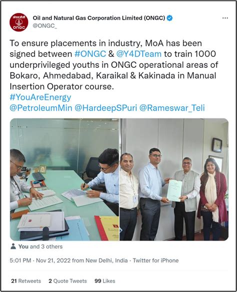 Oil Naturalgas Development Y4dteam Skillsdevelopment