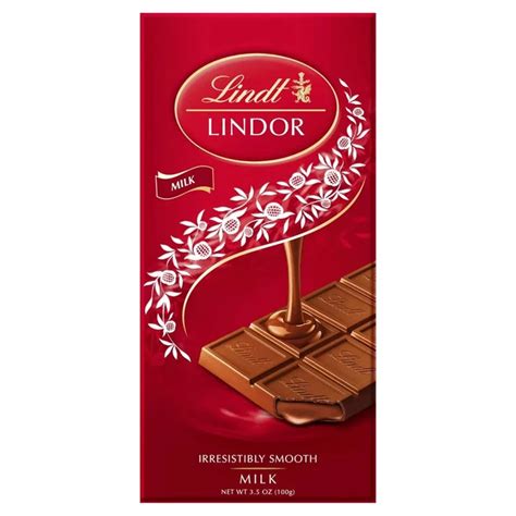 Lindt Lindor Smooth Milk Chocolate Bar 100g Pack Of 3 £1199