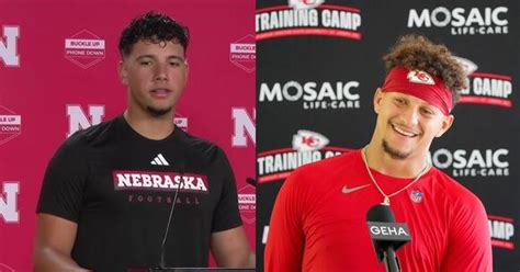 Dylan Raiola On Patrick Mahomes Reaction To His Camp Outfit ‘its