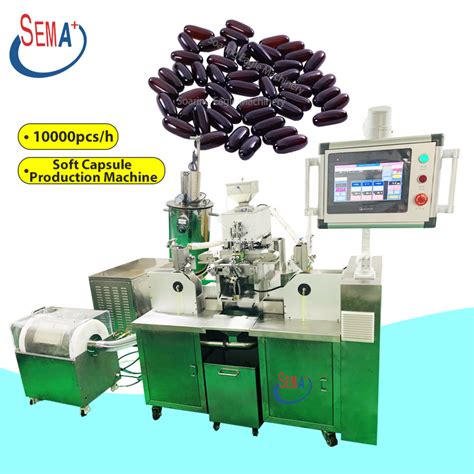 Automatic Soft Capsule Production Line Gelatin Soft Capsule Filling