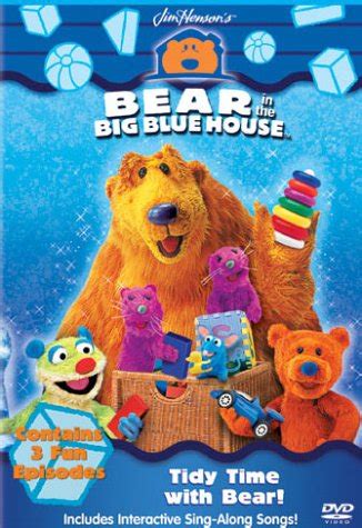 Bear In The Big Blue House Tidy Time With Bear 2002 Dvd Angry