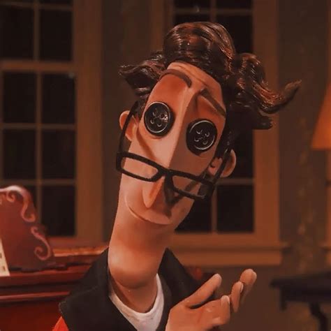An Animated Man With Glasses On His Face