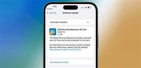 Apple выпустила экспериментальный апдейт Ios 16 2