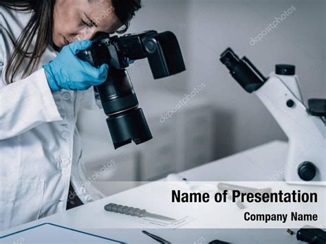 Lab Forensic Science Powerpoint Template Lab Forensic Science Powerpoint Background