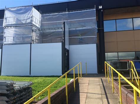 HAKI Introduces Temporary Cladding System Spector Access Exterior And Interior Fit Out