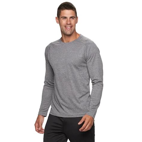 Mens Tek Gear® Drytek Long Sleeve Tee Busy District