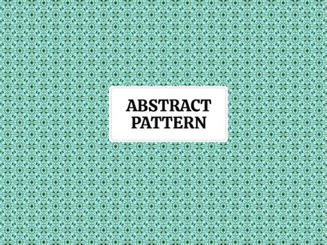 Abstract Pattern Tile Fabric Vector Abstract Modern Green Premium Vector