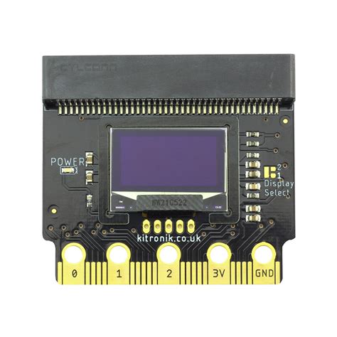 Kitronik View Graphics 128 Oled Display 128x64 For Bbc Microbit Kitronik Ltd