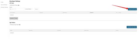 API Keys Data Insights Client Center