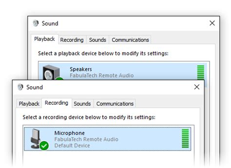 Sound For Remote Desktop Use Local Input And Output Audio Devices In Remote Desktop Session