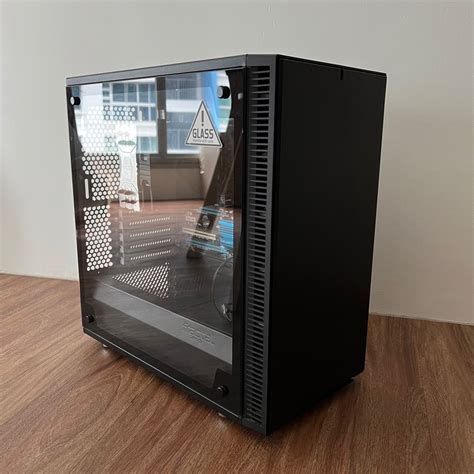 Fractal Design Mini C Mini Atx Tempered Glass Casing Computers And Tech Parts And Accessories