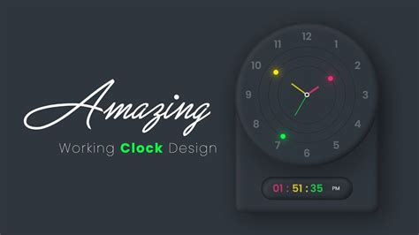 Amazing Working Analog And Digital Clock Design Using Html Css