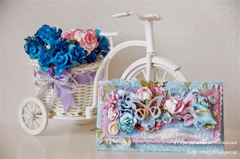 Конверт для денег "С Днем рождения!" для Нашего Хобби - LADY-SCRAP