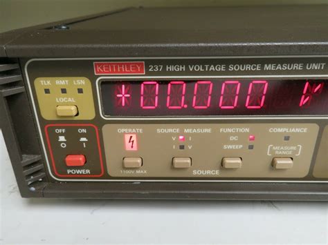 Keithley Model 237 High Voltage Current Source Measure Sourcemeter