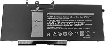 Wefly GJKNX Laptop Battery Compatible for Dell GJKNX Battery Compatible ...
