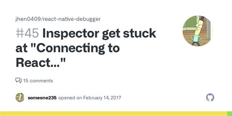 Inspector Get Stuck At Connecting To React · Issue 45 · Jhen0409