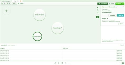 Qlik Sense Data Model Associations In Qlik Sense Dataflair