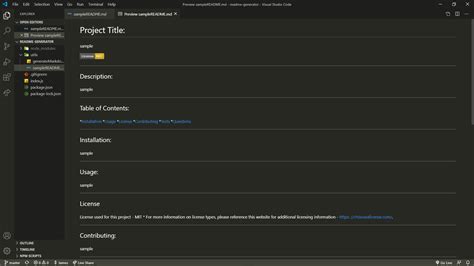 GitHub Jfisher396 Readme Generator A Command Line Application That