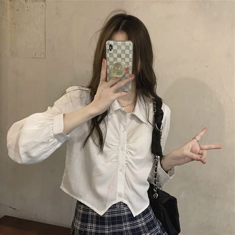 셔츠 블라우스 캐주얼 러블리 남방 데일리 데이트 면접 상견례 오피스룩