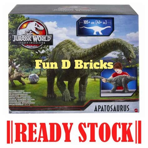 Jual Jurassic World Legacy Collection Apatosaurus Jumbo Size Shopee