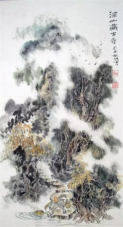 宋徽宗招画师考题深山藏古寺作品中根本没有寺庙却令人叫绝 寺庙 宋徽宗 古寺 新浪新闻