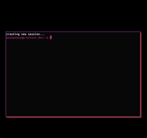 My Profile Website Is Now A Terminal Protiumx Blog