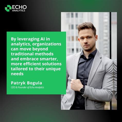 Echo Analytics On Linkedin Echoanalytics Aianddata