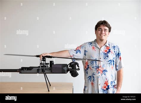 Palmer Luckey Founder Of Anduril Industries With Their Lattice Ghost