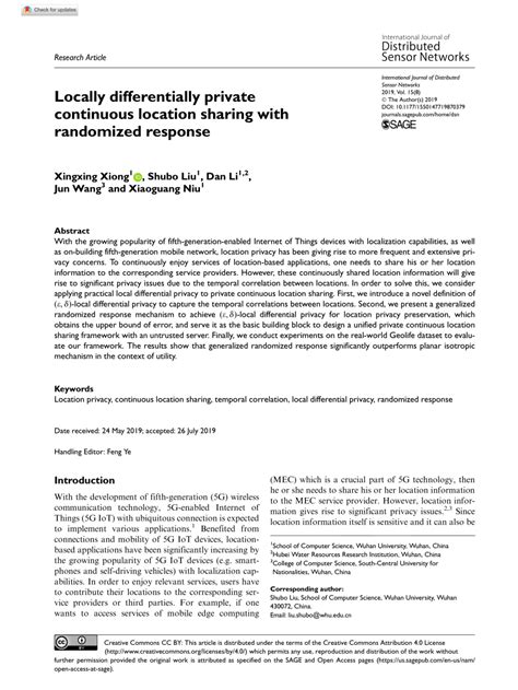 PDF Locally Differentially Private Continuous Location Sharing With