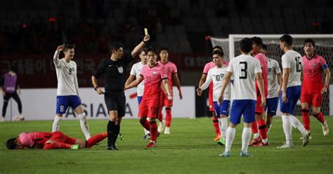 한국 우즈벡 싸우러 온 건지우즈벡 쿵푸킥어깨빵에 퇴색된 친선전