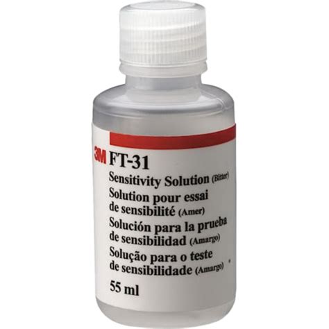 3m Ft 31 Fit Test Sensitivity Solution Bitter Taste Stauffer Glove And Safety
