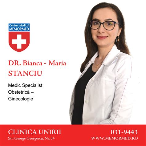 Dr Bianca Maria Stanciu Centrul Medical Memormed Facebook