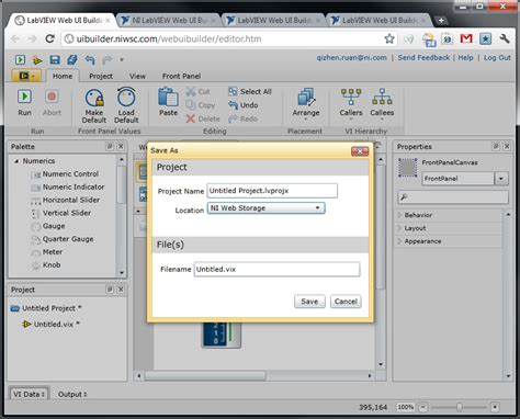 Labview Web Ui Builder 凡人琐忆