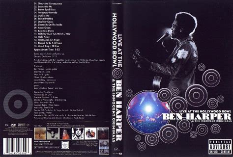 Capas Shows Internacional Ben Harper Live At The Hollywood Bowl