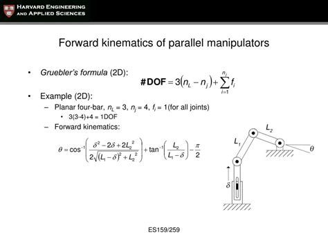 Ppt Ch 3 Forward And Inverse Kinematics Powerpoint Presentation Free Download Id1320170