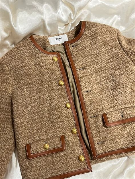 셀린느 올드머니룩 트위드자켓 당근 중고거래